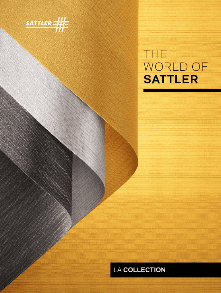 Remplissable En Ligne THE WORLD OF SATTLER Fax Email Imprimer - pdfFiller