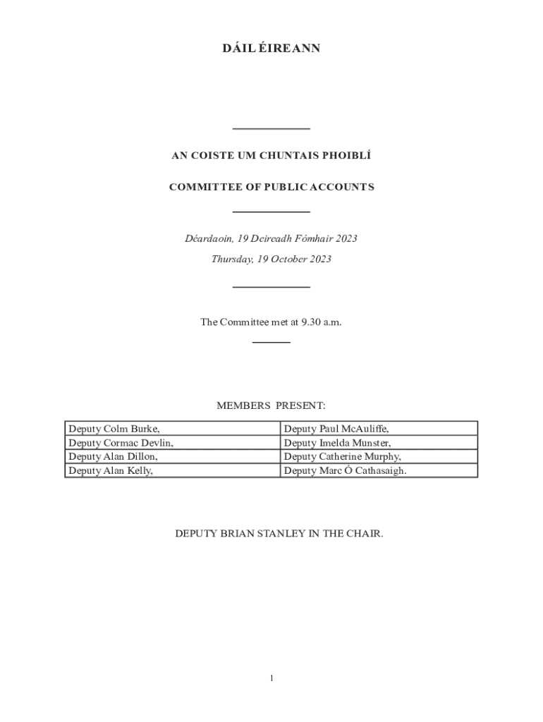 Fillable Online Deputy Cormac Devlin, Fax Email Print - pdfFiller