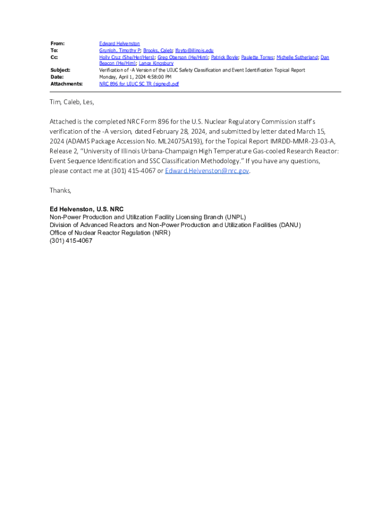 Fillable Online University of Illinois at Urbana-Champaign, Email ...