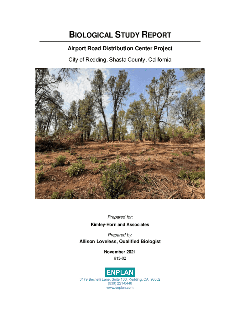 Fillable Online Final Environmental Impact Statement for the Redding ...