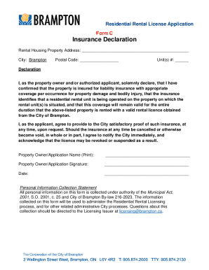 Fillable Online Property Owner Authorization and Declaration Fax Email ...