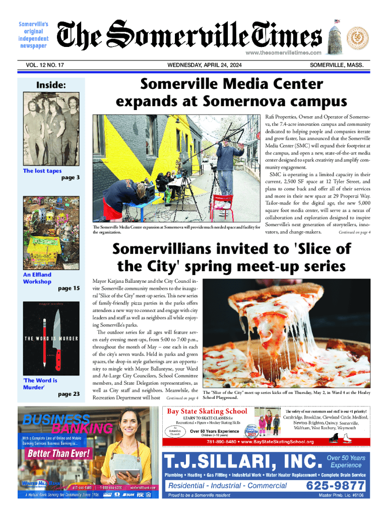 Fillable Online Somerville Media Center expands at Somernova campus ...