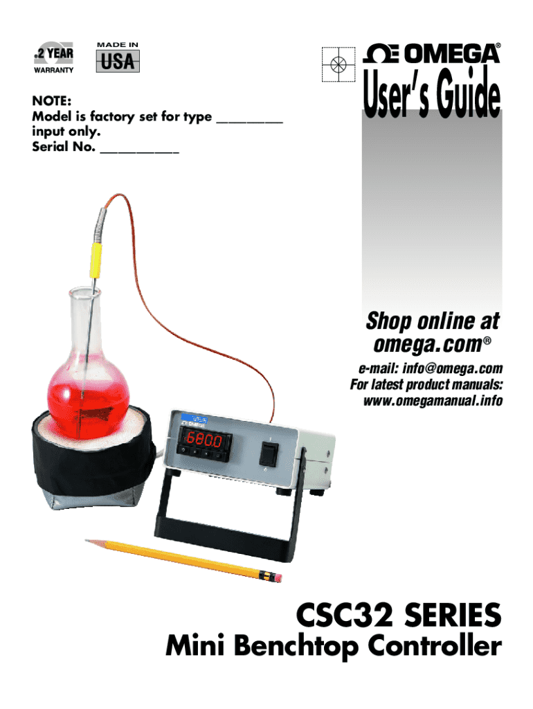 Fillable Online iSeries User Manual Temperature & Process Controllers ...