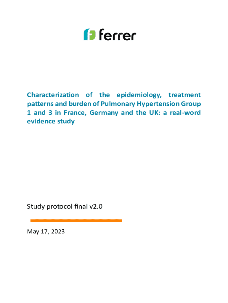 Fillable Online Use of pulmonary arterial hypertension-approved therapy ...