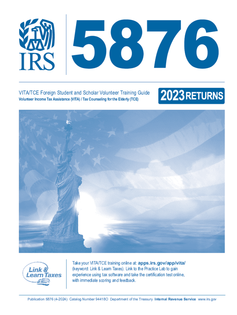 Fillable Online Publication 5876 (Rev. 4-2024). VITA/TCE Foreign ...