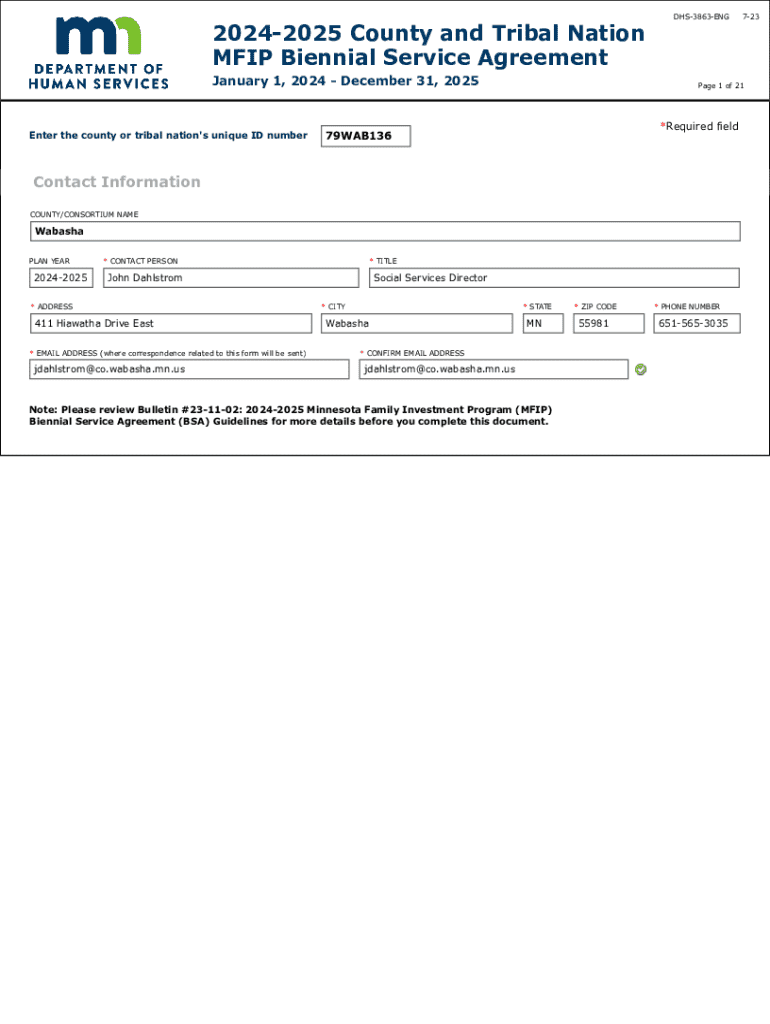 Fillable Online 2025 Minnesota Family Investment Program (MFIP ...