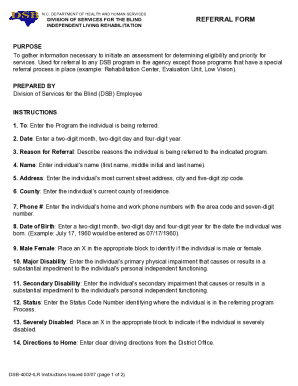 Fillable Online dsb-4002-ILR-instructions.pdf. ILR/ Referral Form ...