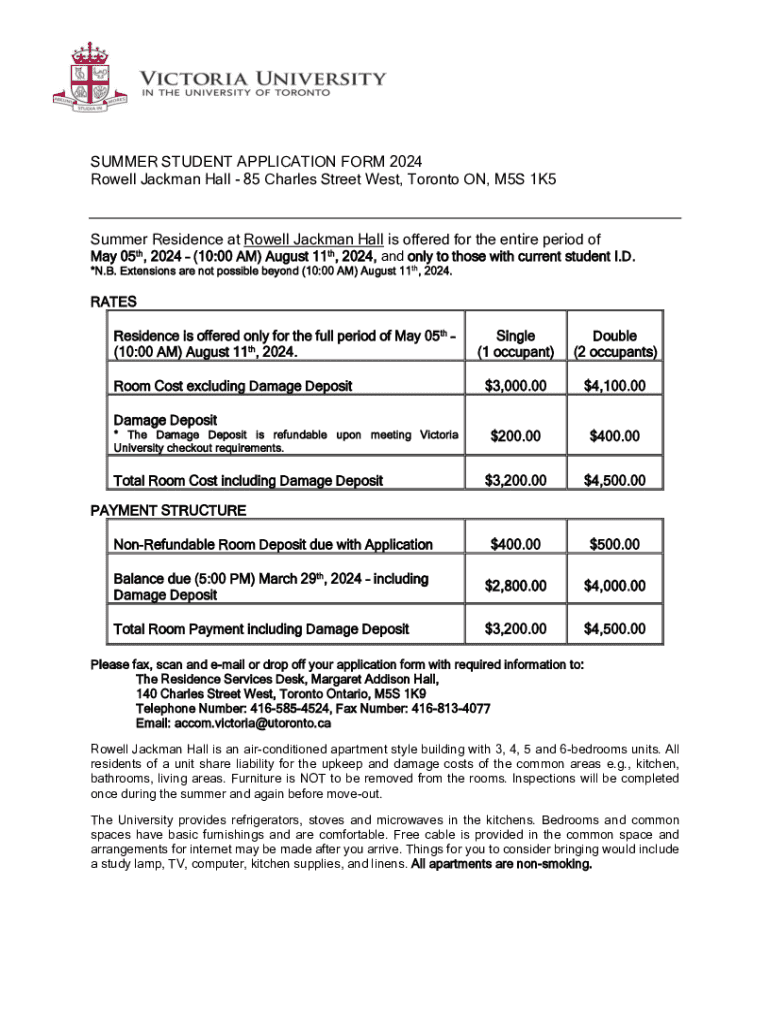 Fillable Online LT Summer Application (External) Fax Email Print ...