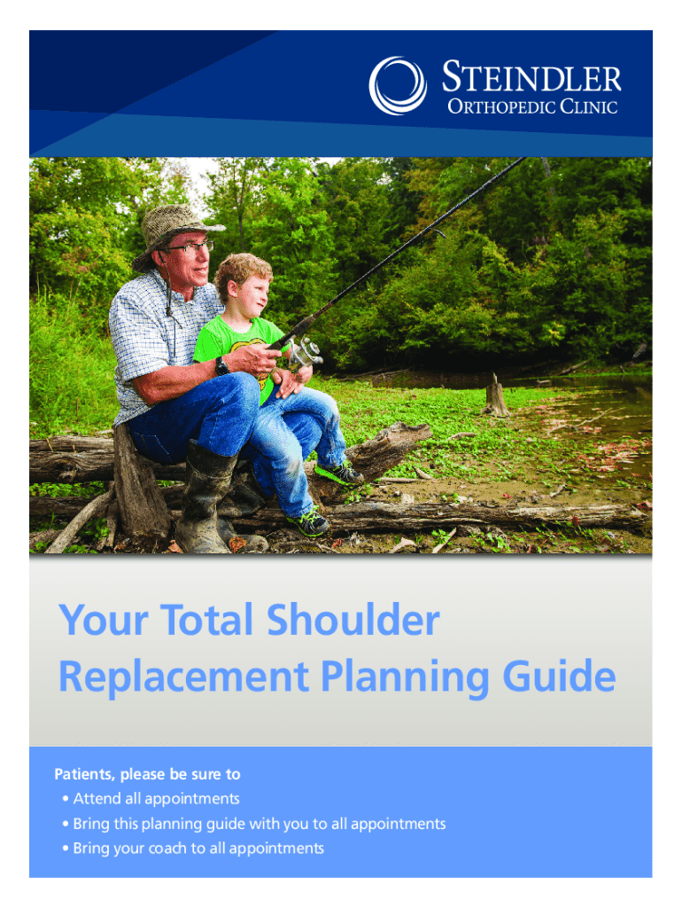 Fillable Online Your Total Shoulder Replacement Planning Guide Fax ...