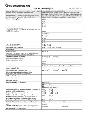 Fillable Online Northwest Community Healthcare Application Request Form ...