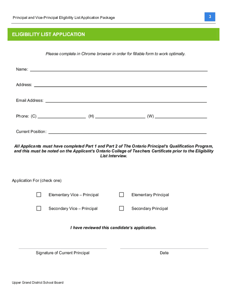 Fillable Online Principal and Vice-Principal Recruitment and Selection Fax Email Print - pdfFiller