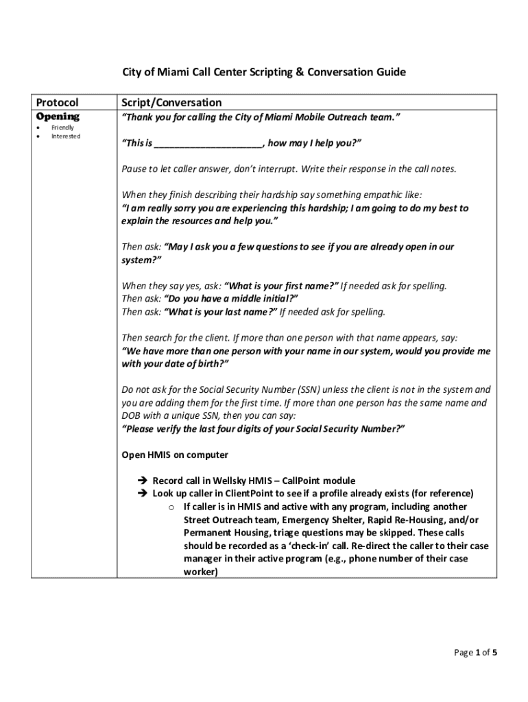 Fillable Online Call Scripting: What It Is + How To Do It Right Fax Email Print - pdfFiller