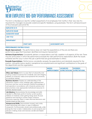 Fillable Online Performance Review Templates for HR Fax Email Print ...