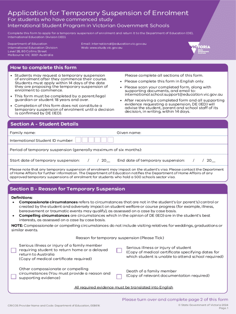 Fillable Online ISP-temporary-suspension-request-form.pdf Fax Email ...