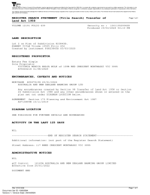 Fillable Online ECM10093594v1Planning Permit Application - Certificate ...