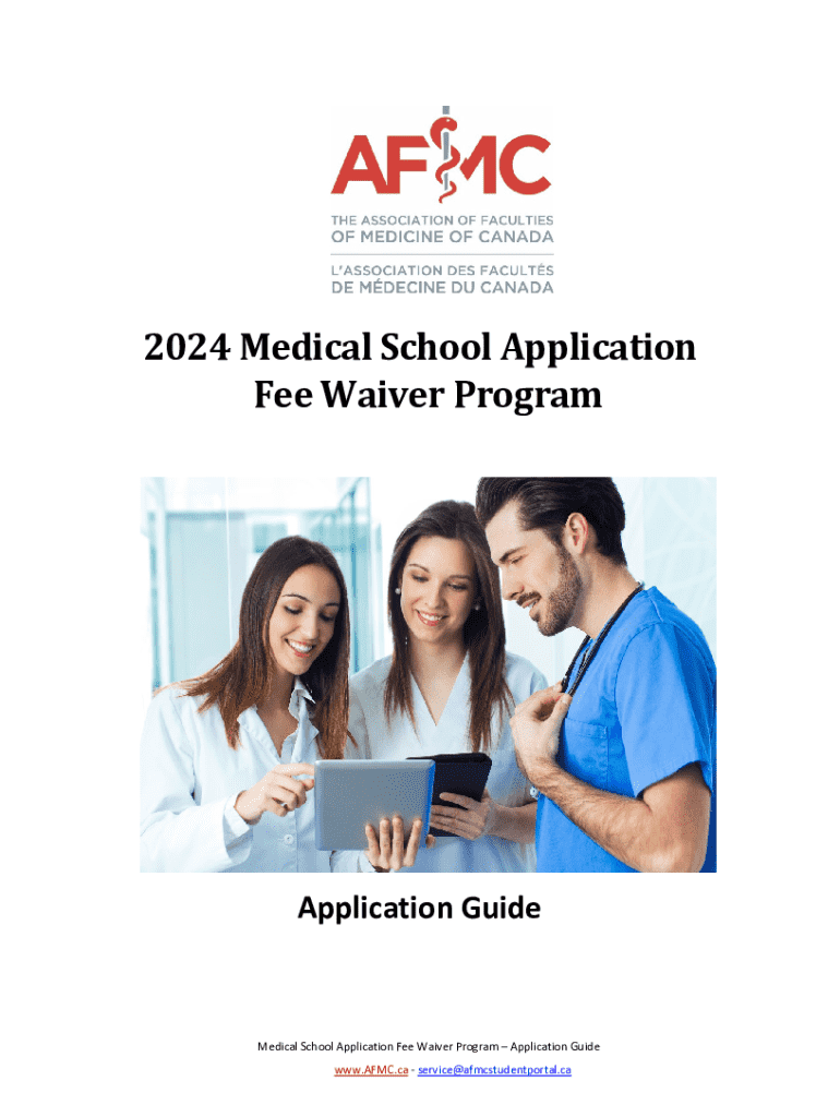 Fillable Online Medical College Admission Test (MCAT) Fee Assistance ...