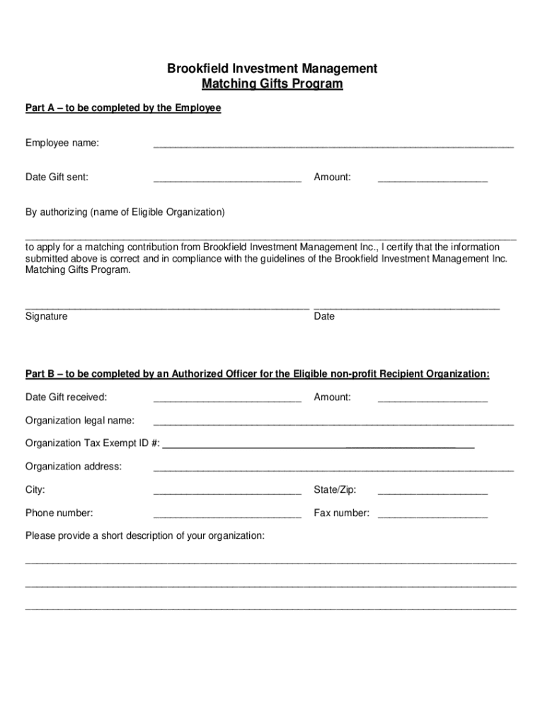 Fillable Online How to Start a Corporate Matching Gift Program: Top Tips Fax Email Print - pdfFiller