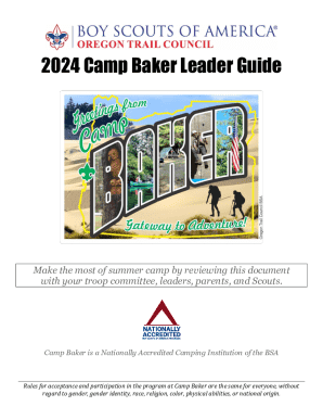 Fillable Online Camp Baker - Careers & Training Fax Email Print - pdfFiller