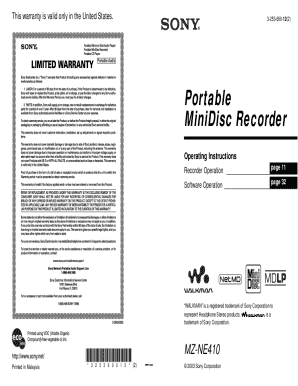 Fillable Online Web MiniDisc Pro guide and user manual Fax Email Print ...