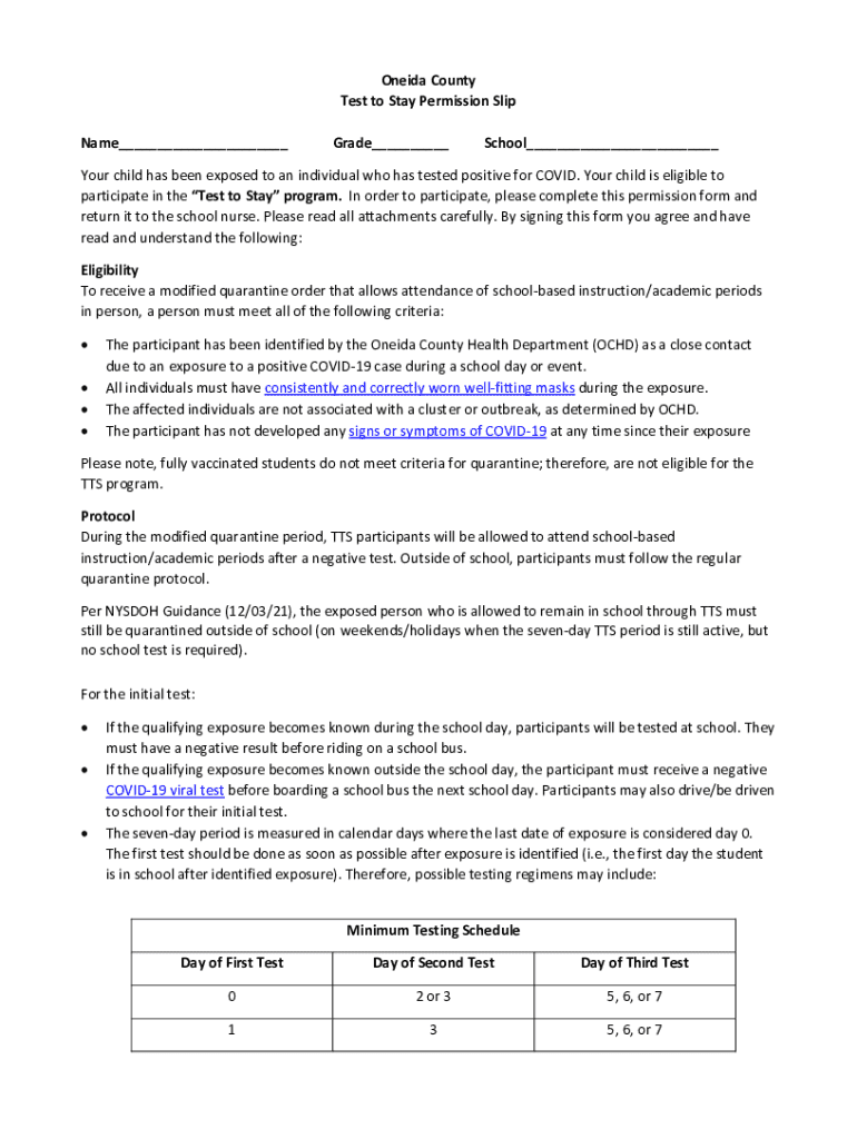 Fillable Online Test To Stay Permission Consent Form.docx Fax Email ...
