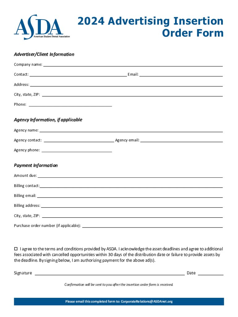 Fillable Online X Ads IO Request Fax Email Print - pdfFiller