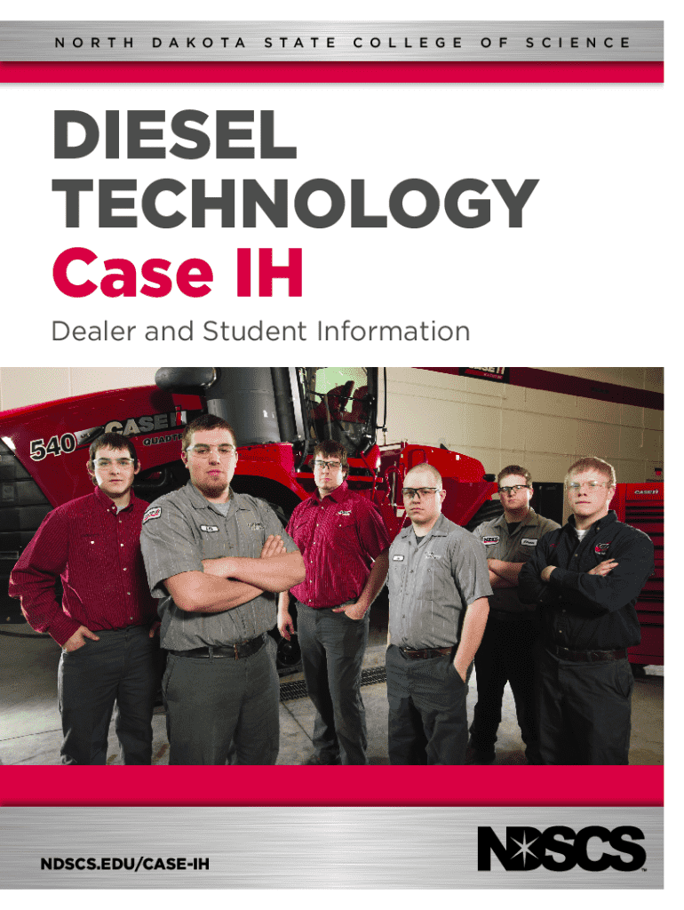 Fillable Online DIESEL TECHNOLOGY Case IH Fax Email Print - pdfFiller