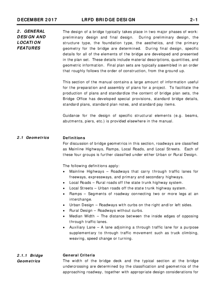 Fillable Online Load and Resistance Factor Design (LRFD) for Highway ...