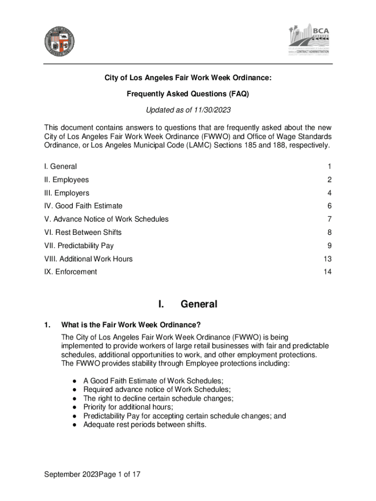 Fillable Online State and Local Laws Advancing Fair Work Schedules Fax ...
