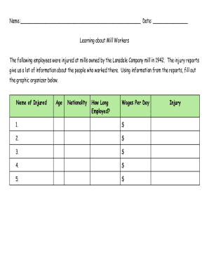 Fillable Online "mill times" video worksheet Flashcards Fax Email Print ...