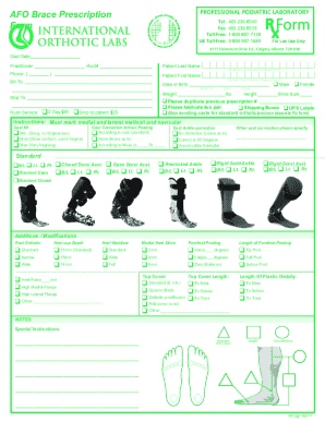 Fillable Online Arizona AFO Fax Email Print - pdfFiller