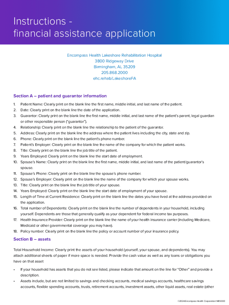 Fillable Online Encompass Health Lakeshore Rehabilitation Hospital Fax ...