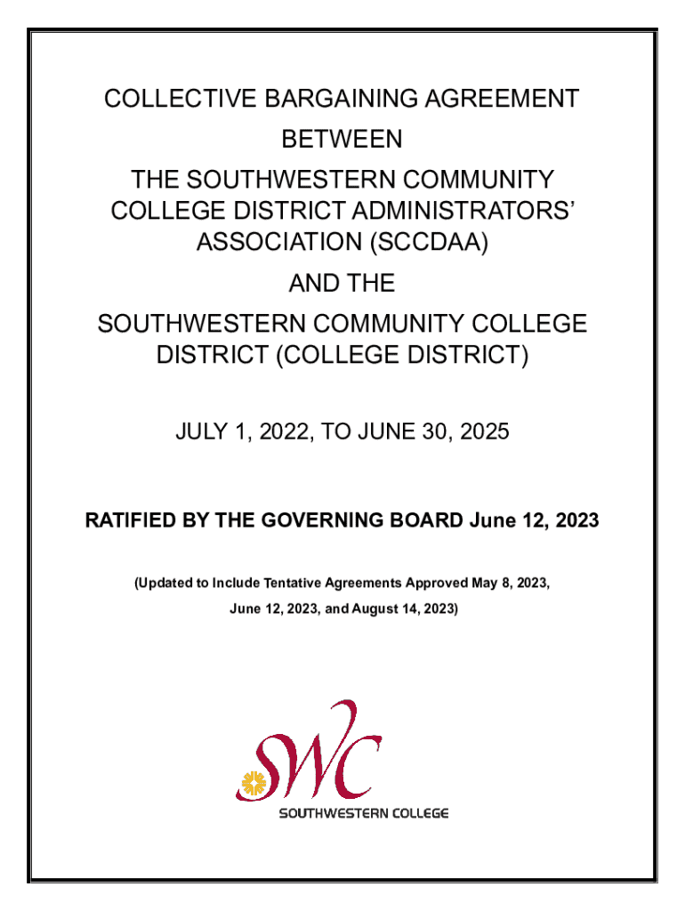 Fillable Online SMC-Faculty-Collective-Bargaining-Agreement. ... Fax Email Print - pdfFiller