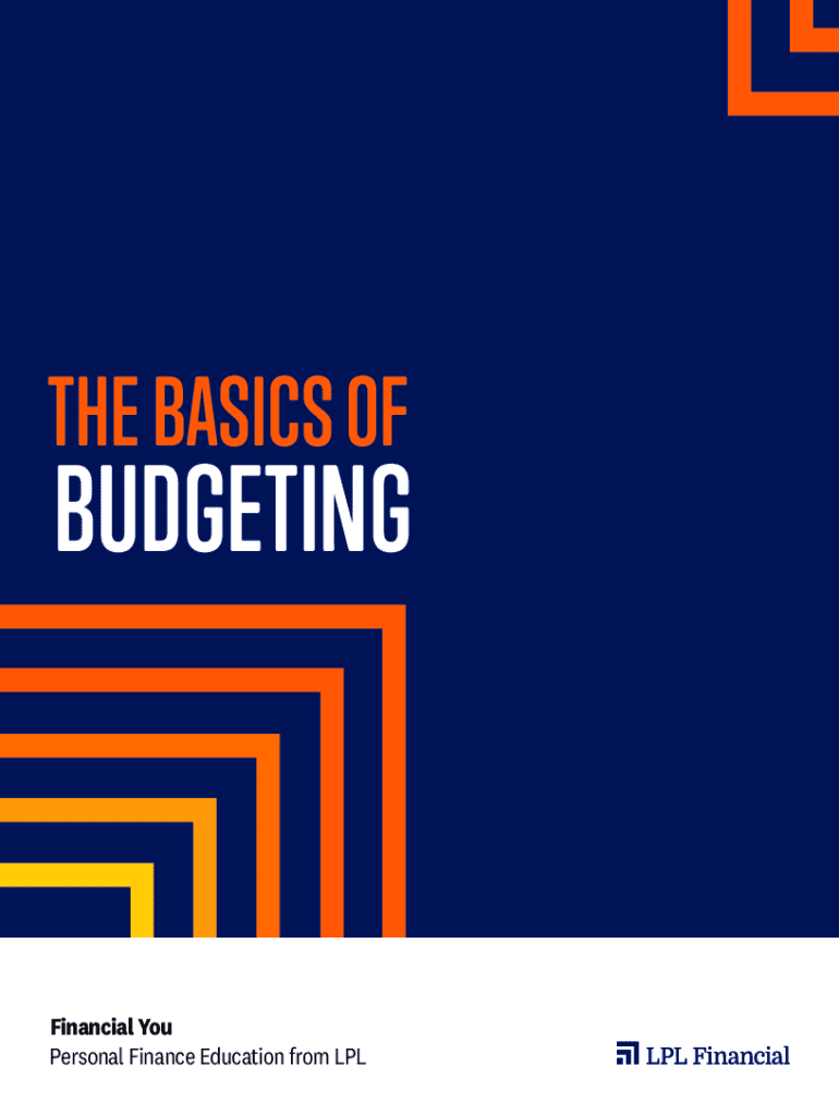 Fillable Online Basics of Budgeting: How to Effectively Manage Your ...