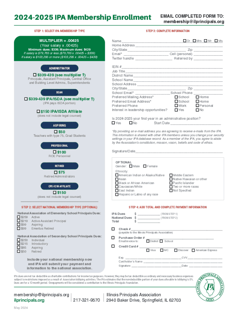 Fillable Online IPA Active Form Fax Email Print - pdfFiller