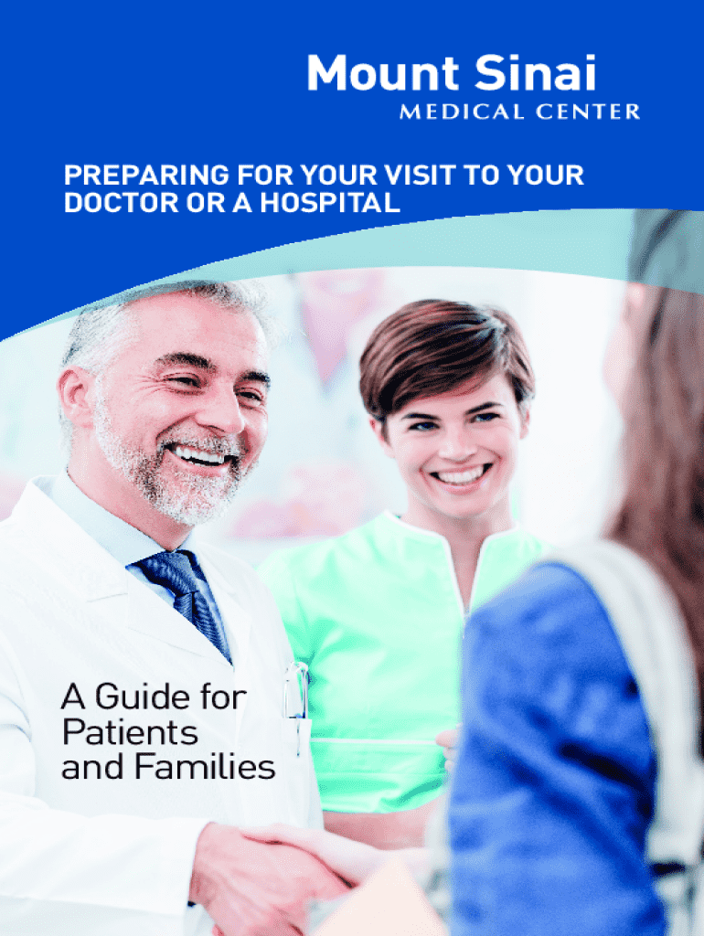 Fillable Online Preparing for a Visit with Your Healthcare Provider Fax Email Print - pdfFiller