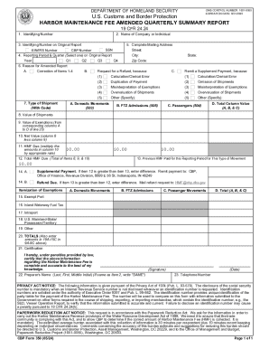 Fillable Online OMB CONTROL NUMBER: 1651-0055 Fax Email Print - pdfFiller