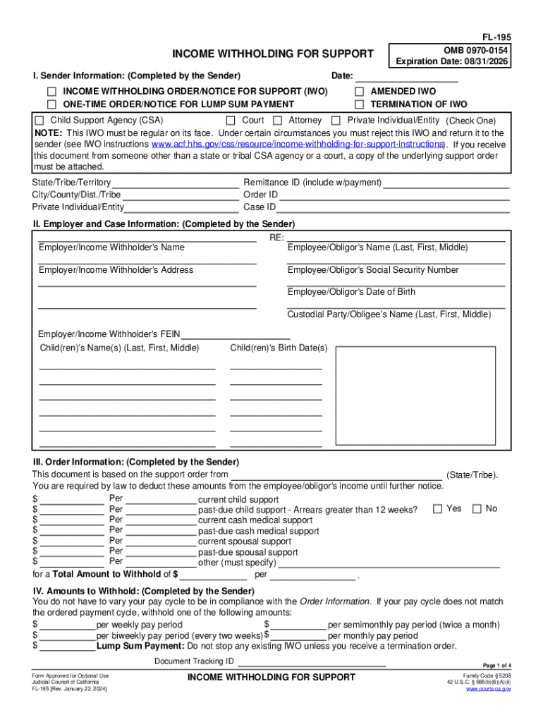 California income withholding: Fill out & sign online | DocHub