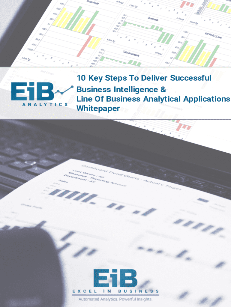 Fillable Online Excel in Business - 10 Key Steps to Deliver Enterprise Business Intelligence and ...