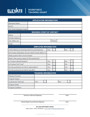 Fillable Online WORKFORCE DEVELOPMENT & TALENT ATTRACTION Fax Email ...