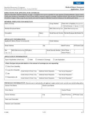 Fillable Online Medical History Statements Fax Email Print - pdfFiller