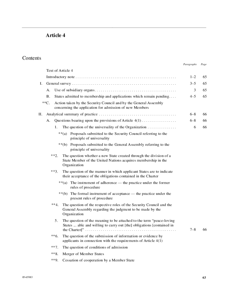 Fillable Online United States Constitution: Articles 4-7. Making the ...