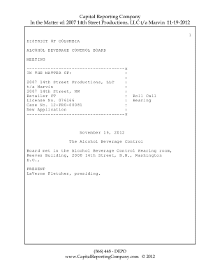 Fillable Online abra dc Quick Guide: Off-Premises Retailer Class A ...