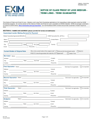 Fillable Online Notice of Claim and Proof of Loss Short Term Insurance ...