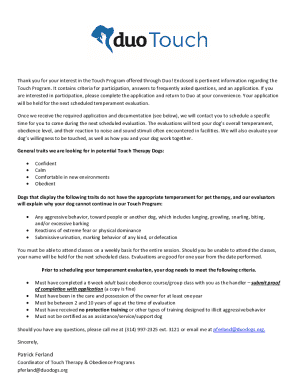 Fillable Online Patrick Ferland - St. Louis Fax Email Print - pdfFiller