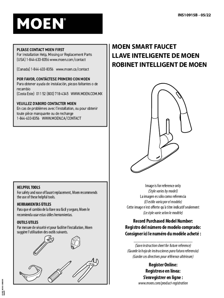 Completable En línea MOEN 199785 Optional Control Box Wall Mount Kit ...