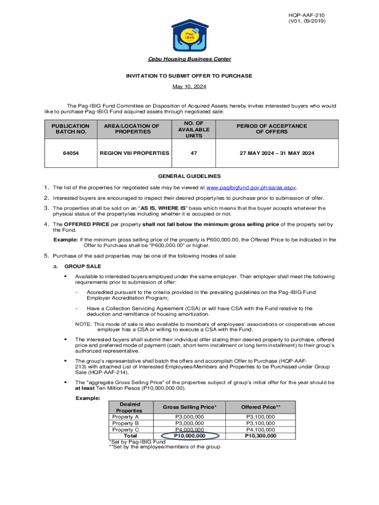 Fillable Online Law Summary: HDMF Circular No. 308-12 - Pag-IBIG Fund ...