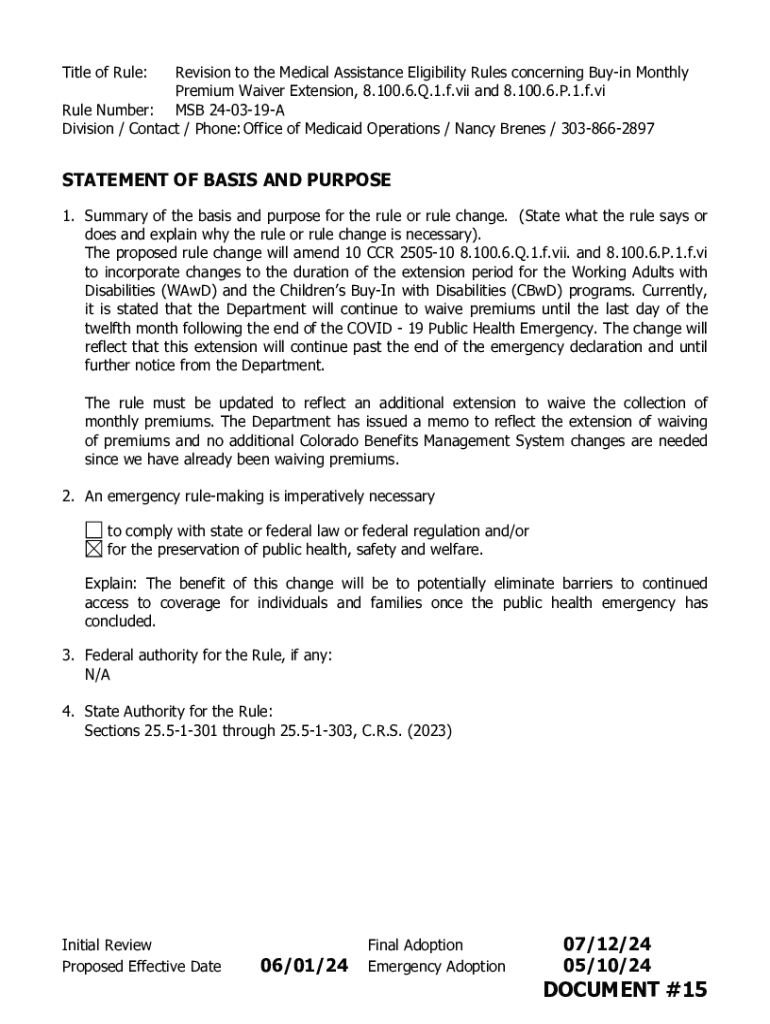 Fillable Online Buy-in monthly premium waiver extension - OP Forms (MA ...