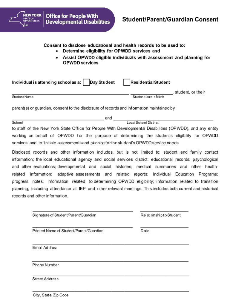 Ny parent consent form: Fill out & sign online | DocHub