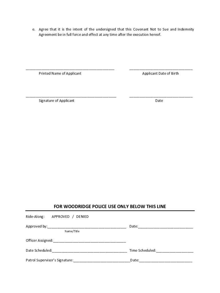 Fillable Online Block Party application - Woodridge Police Department ...