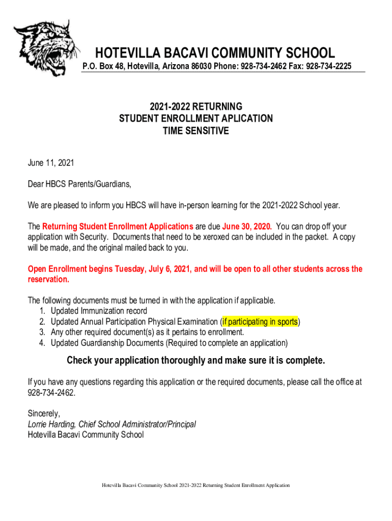 Fillable Online District Detail for Hotevilla Bacavi Community School ...